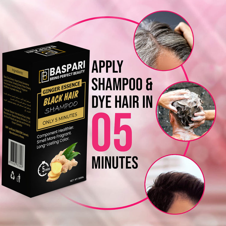 Step-by-Step Guide to Using Baspari Vip Hair Color Dye Shampoo ...